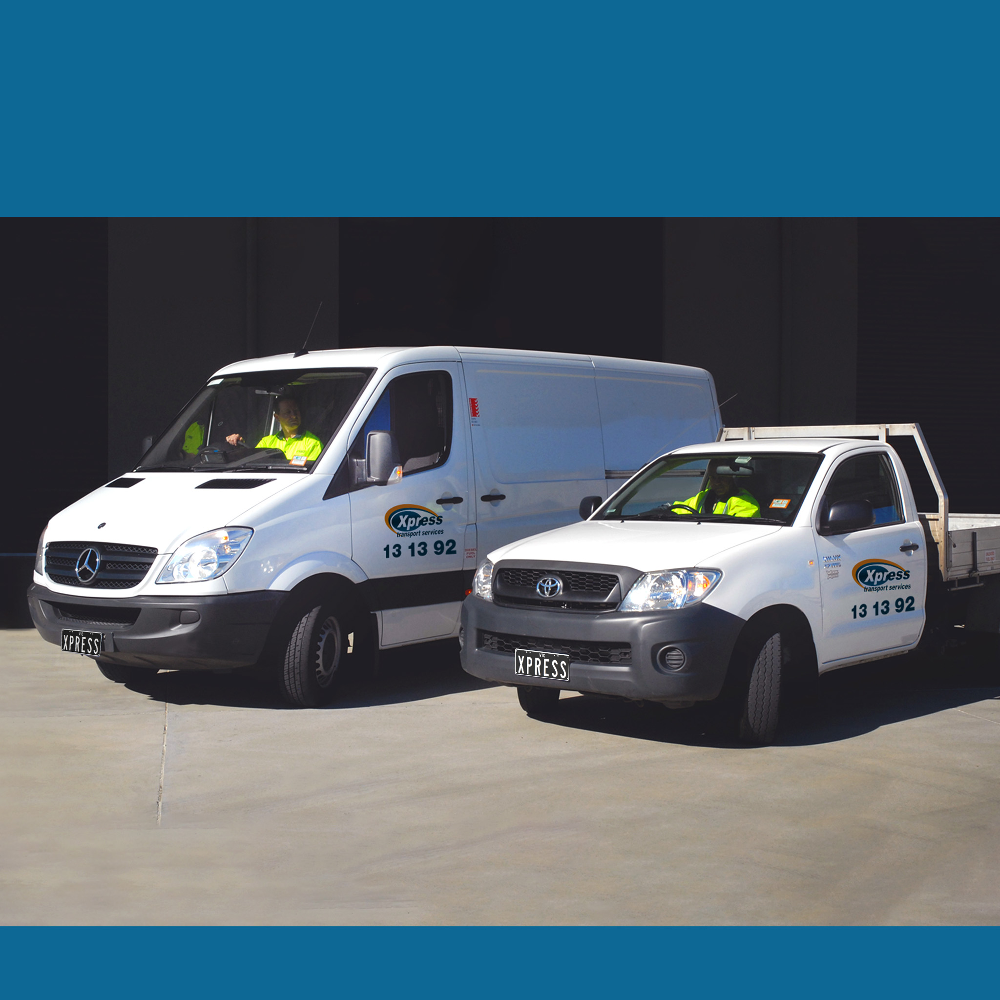 Trays & Vans - Xpress Transport Services